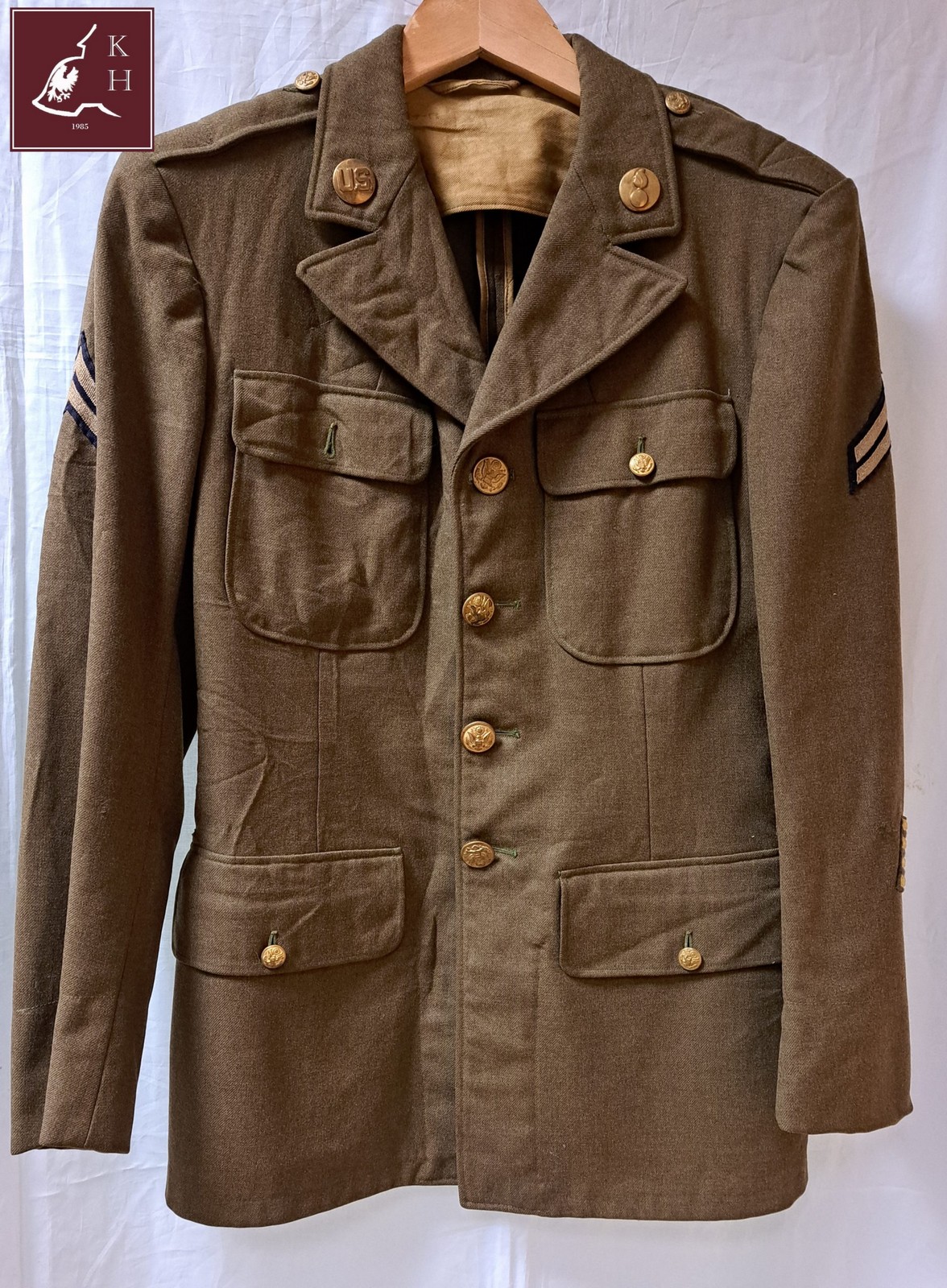 SERVICE UNIFORM JACKET FOR A CORPORAL 5th GRADE ORDNANCE DEPARTMENT ...