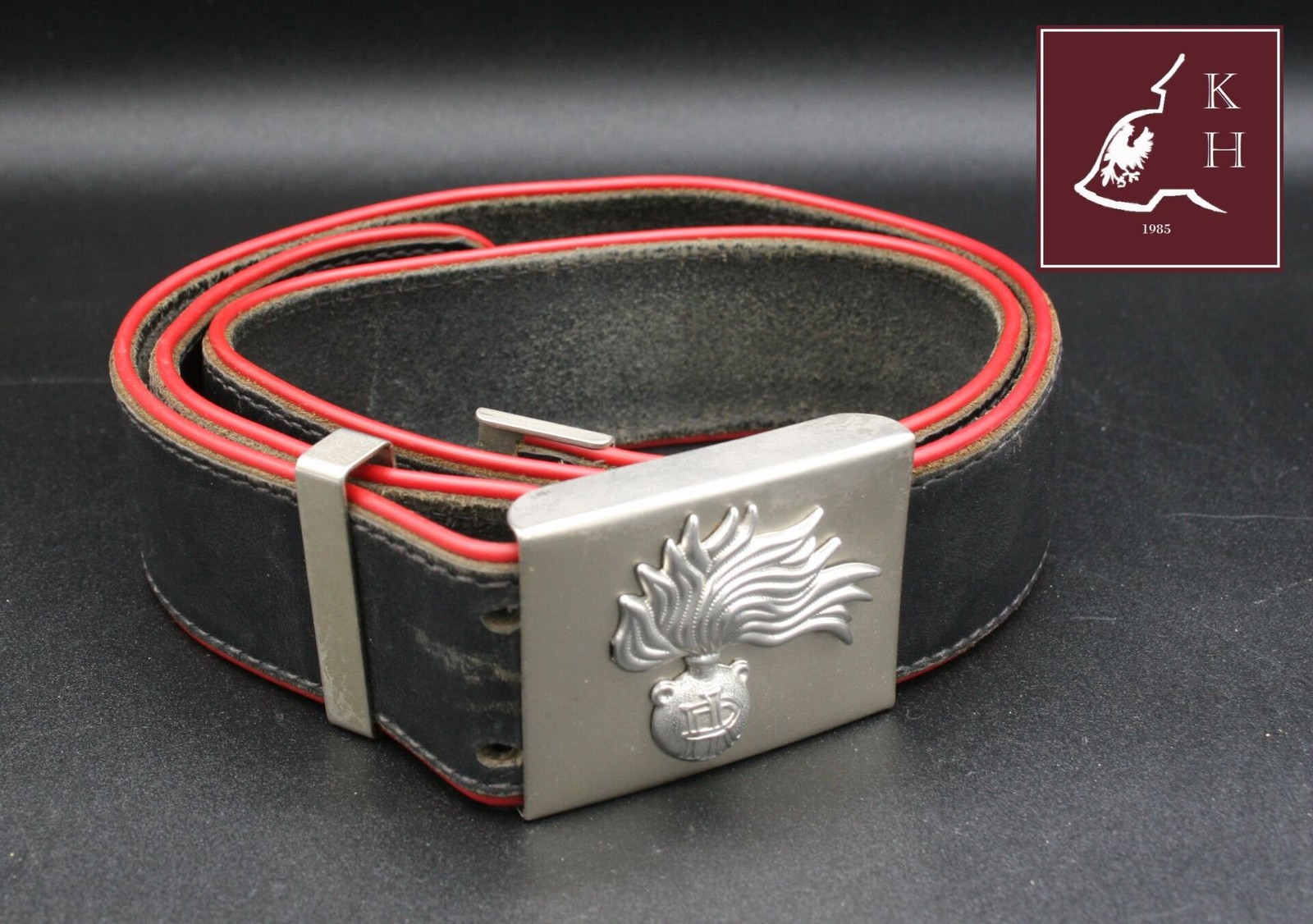 Italian carabinieri Belt and Buckle - Karl Häuser