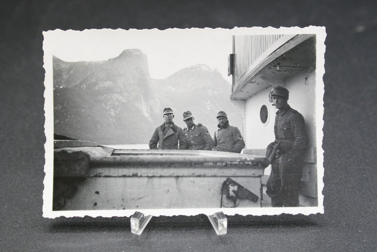 German Soldiers Group photo - Norwegen - Karl Häuser