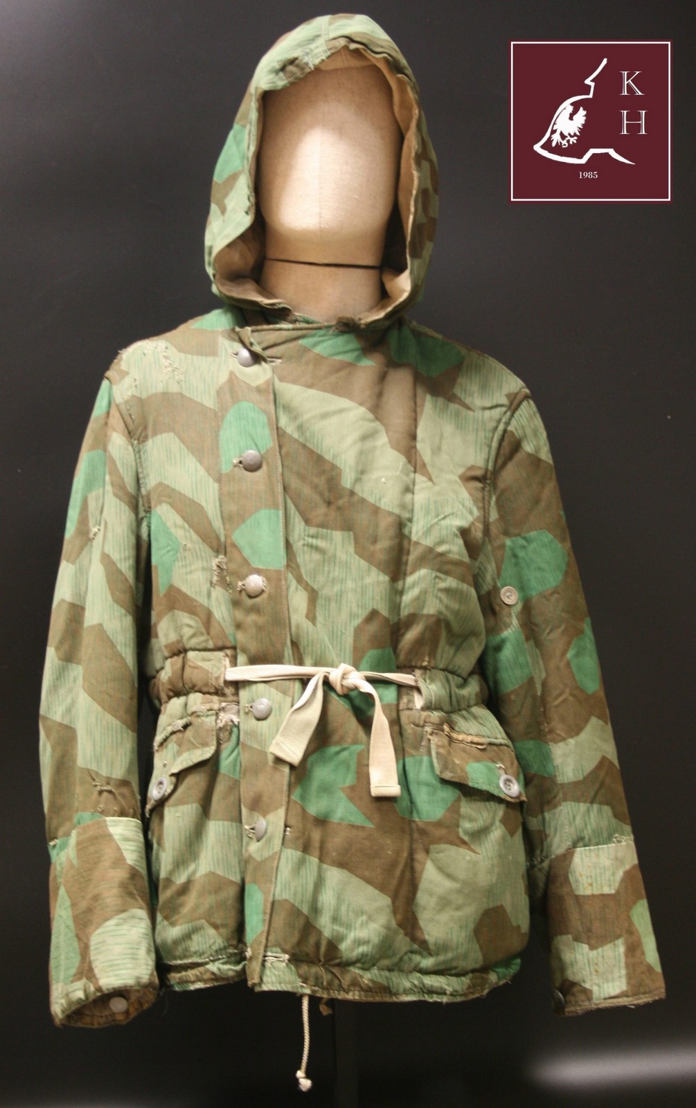 Wendetarnparka Splittertarn und weiss – German camo parka - Karl Häuser