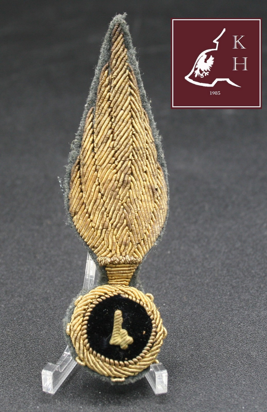 Fregio da berretto per 4° Granatieri di Sardegna – WW2 Italian Cap ...