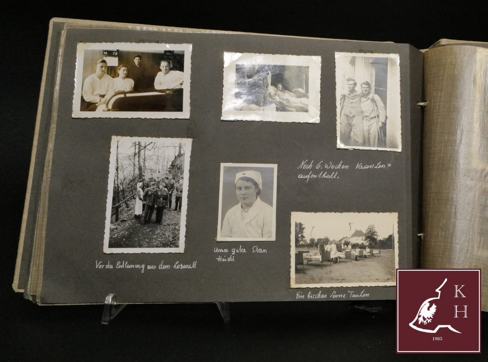 Veteran family album with heer and luftwaffe memebers - Karl Häuser
