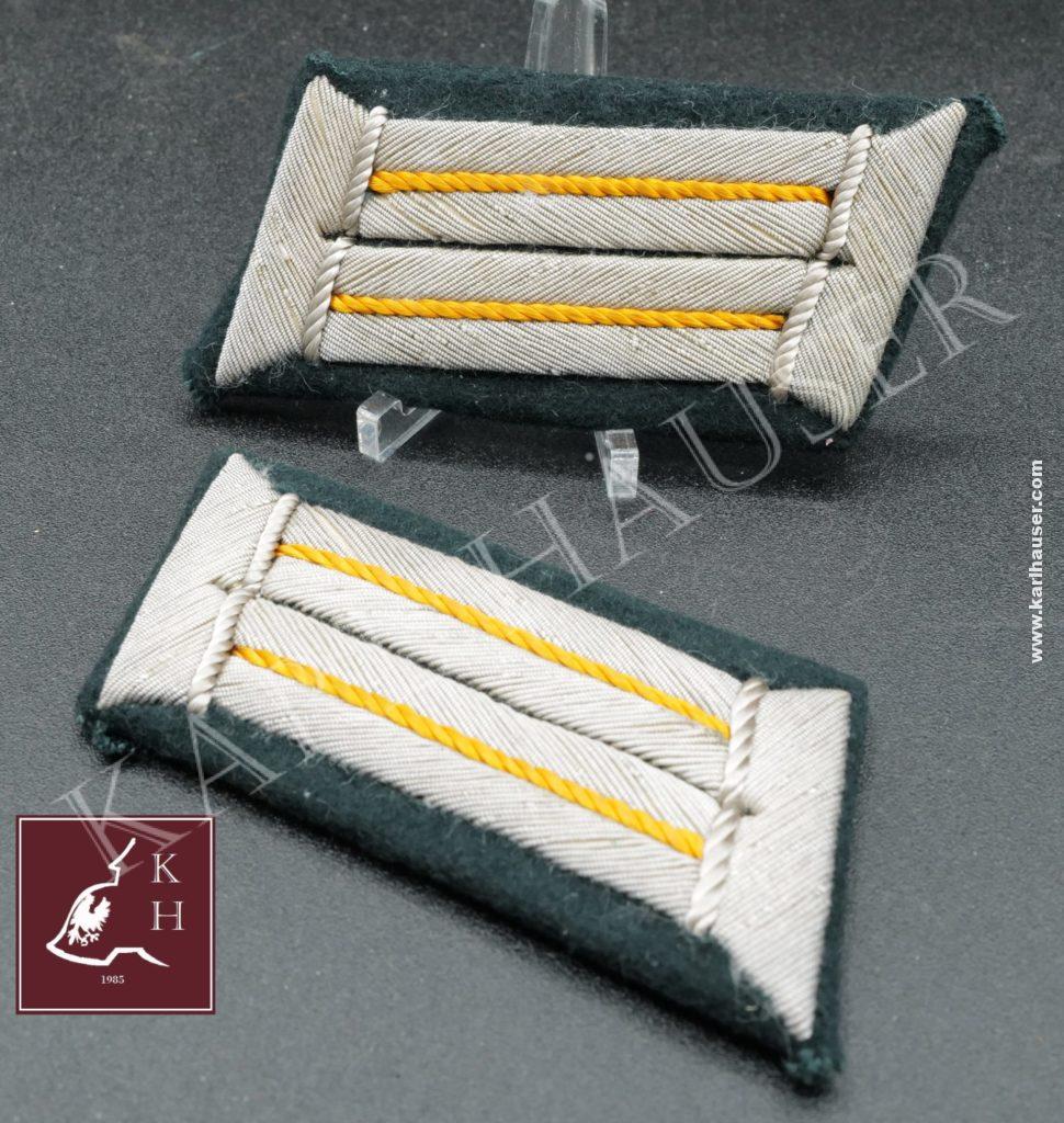 Wehrmacht paar kragenspiegel für Offiziere der Kavallerie - Karl Häuser