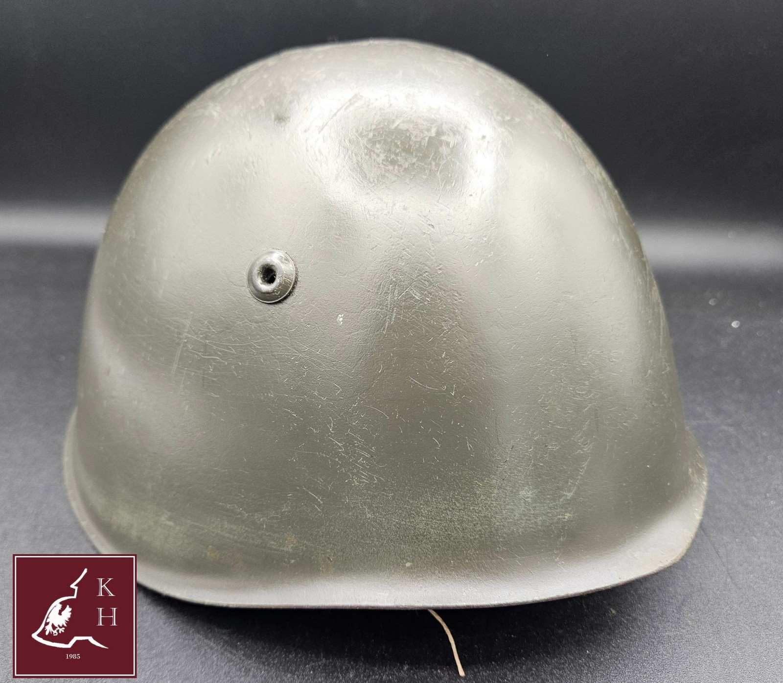 Italian Royal Army WW2 M33 Helmet - darker shade - Karl Häuser