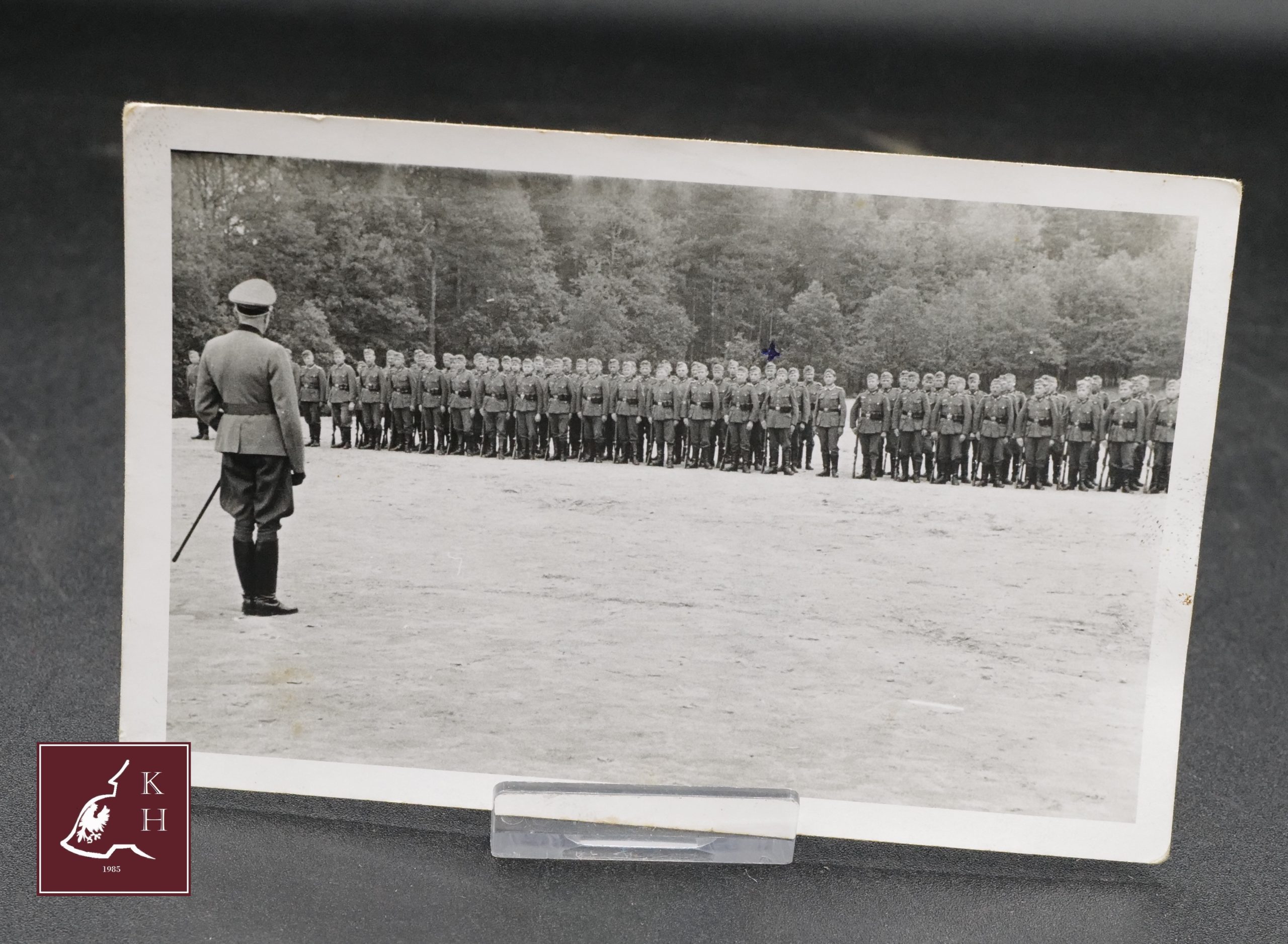 Picture of a german platoon - Karl Häuser