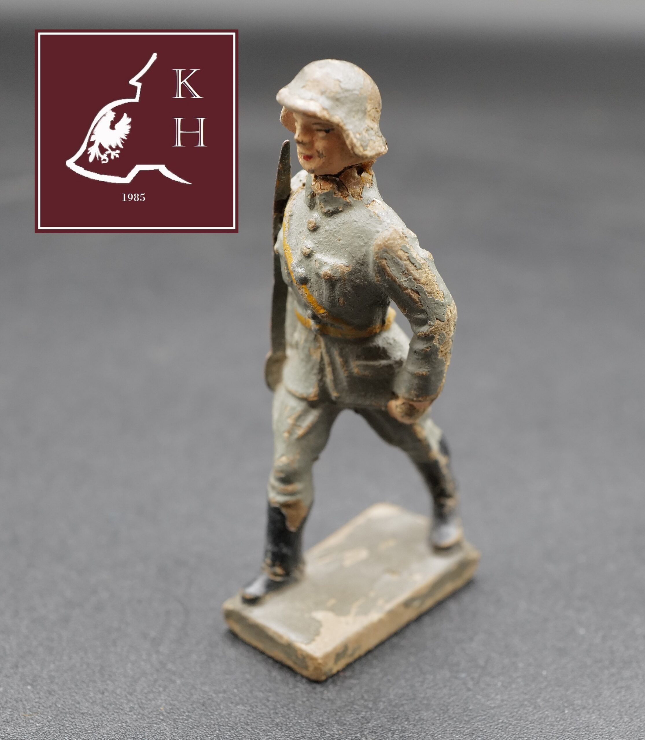 Lineol Schweizer Soldat - marching officer - Karl Häuser