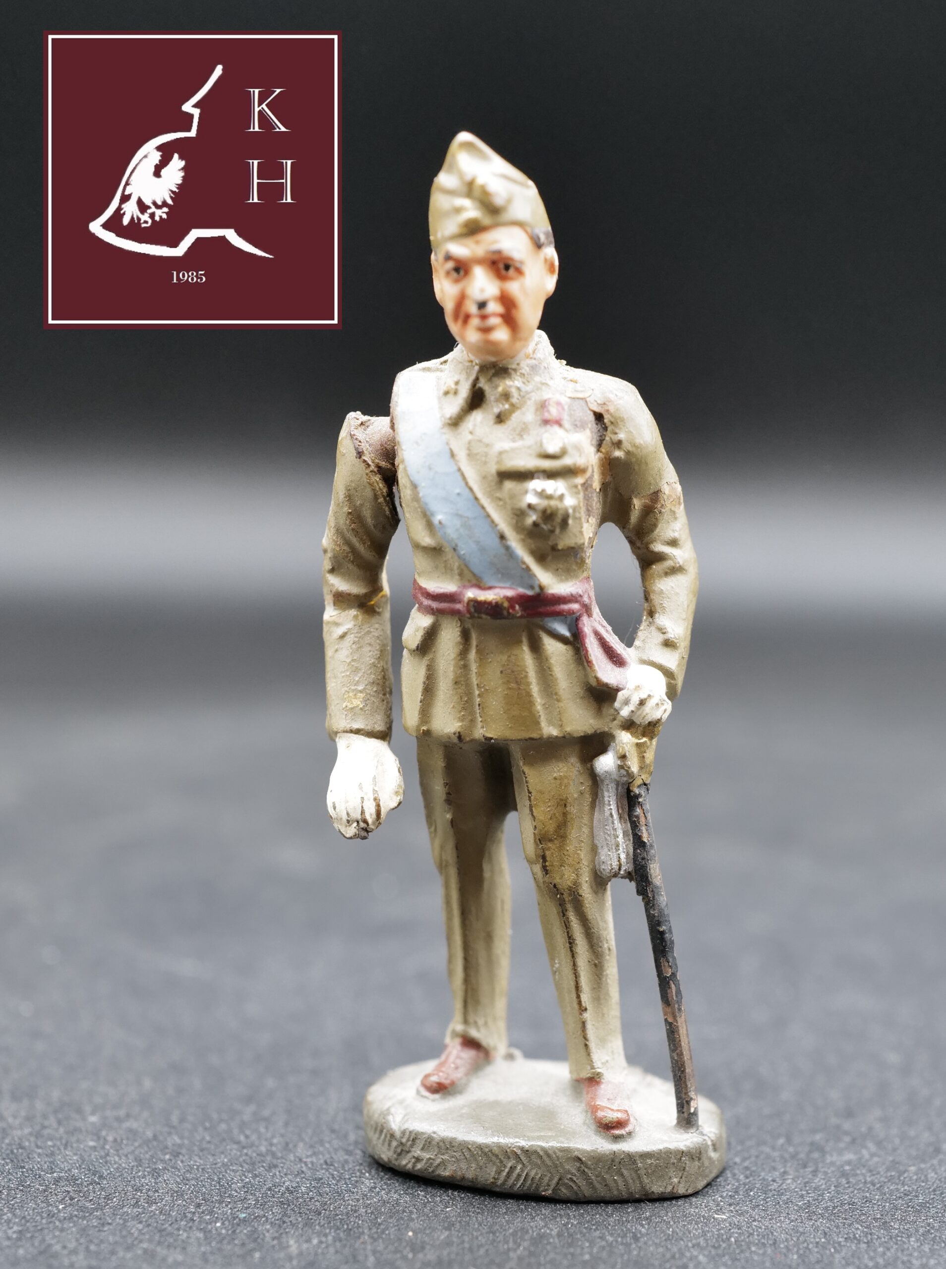 Elastolin Militär General Francisco Franco - movable arm - Karl Häuser
