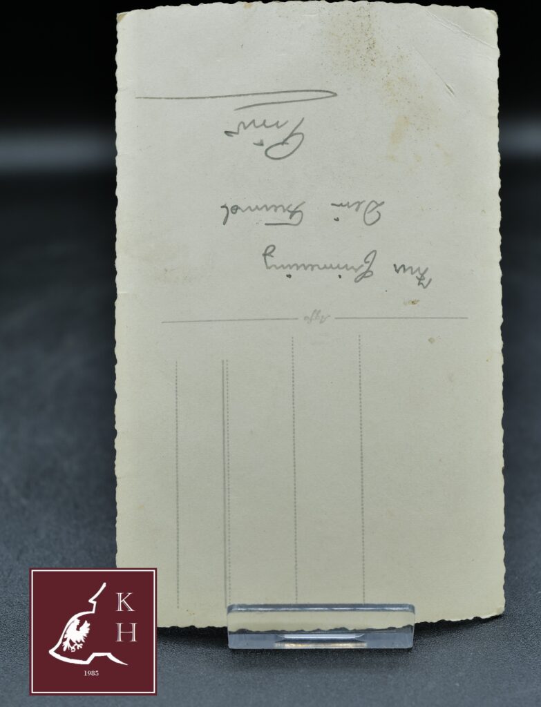 Postcard picture of a german soldier in ww2 - mountain troops - Karl Häuser