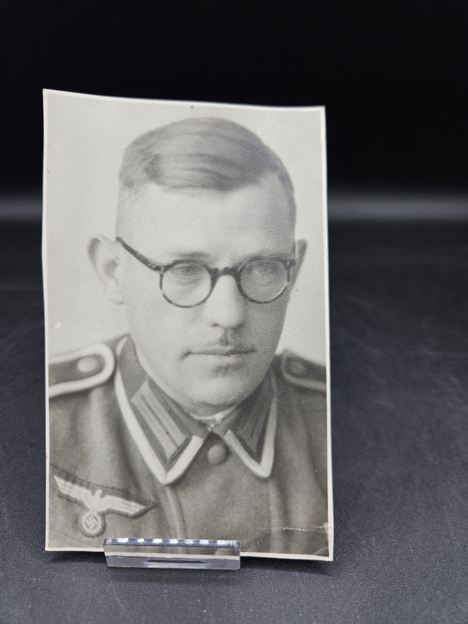 Postcard picture of a german soldier in ww2 - Heer - Karl Häuser