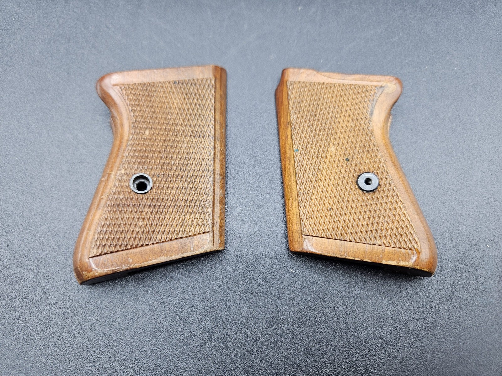 German PPK wooden grips - Walther Pistol - Karl Häuser